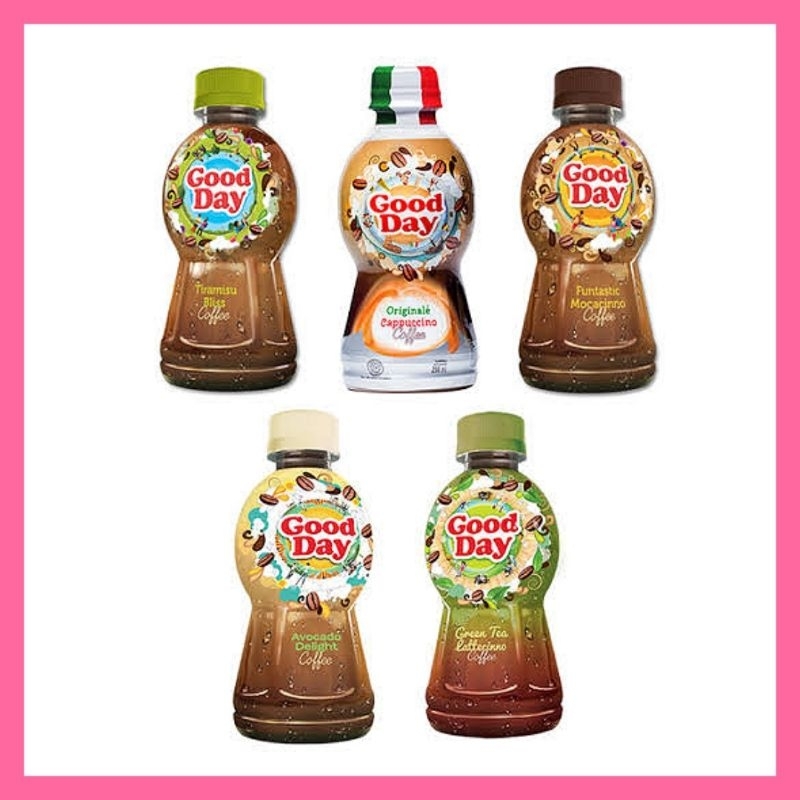 Jual minuman kopi good day mocacinno tiramisu cappuccino green tea ...