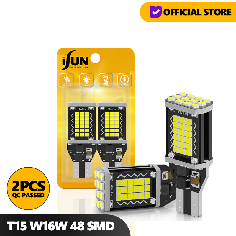 Jual Lampu LED T15 W16W 2016 48SMD Lampu Mundur Sein Senja Rem DC12-24V/5W | Shopee Indonesia