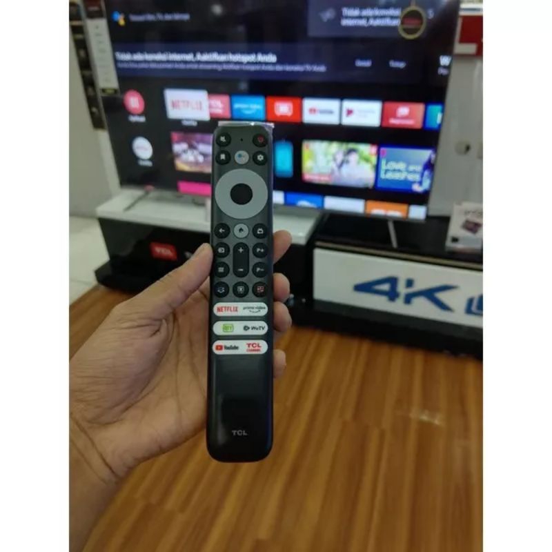 Jual REMOT REMOTE TV TCL ANDROID SMART TV ORIGINAL | Shopee Indonesia