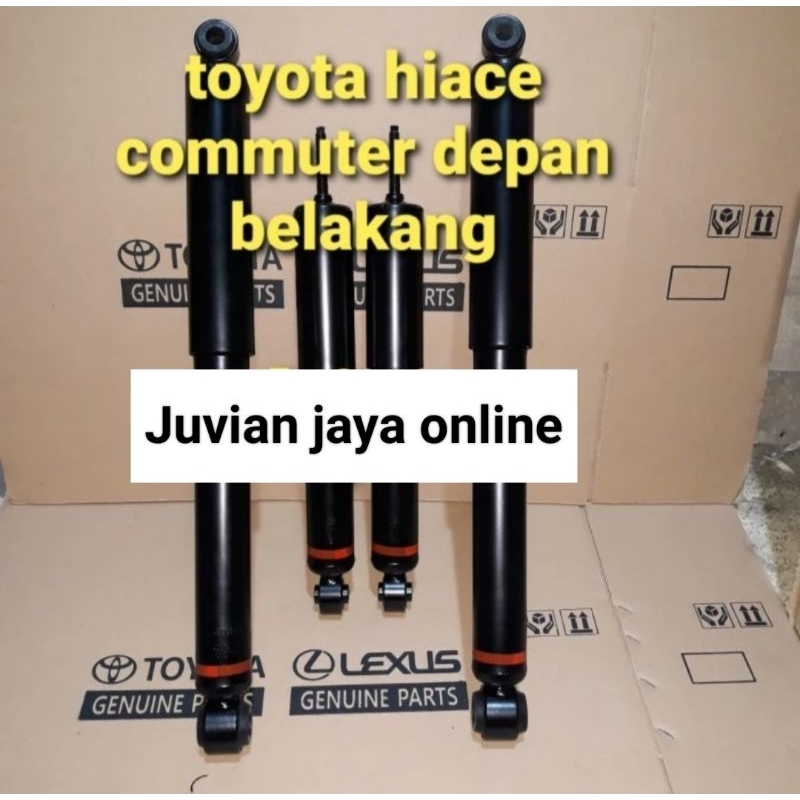 Jual SHOCKBREAKER DEPAN+BELAKANG TOYOTA HIACE COMMUTER ORIGINAL | Shopee Indonesia