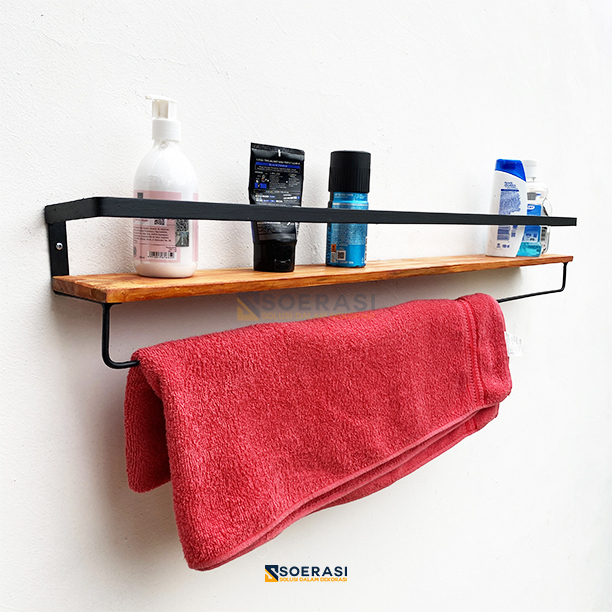 Jual Rak Dinding 1M Kamar Kayu Minimalis Murah Simple Serbaguna ...