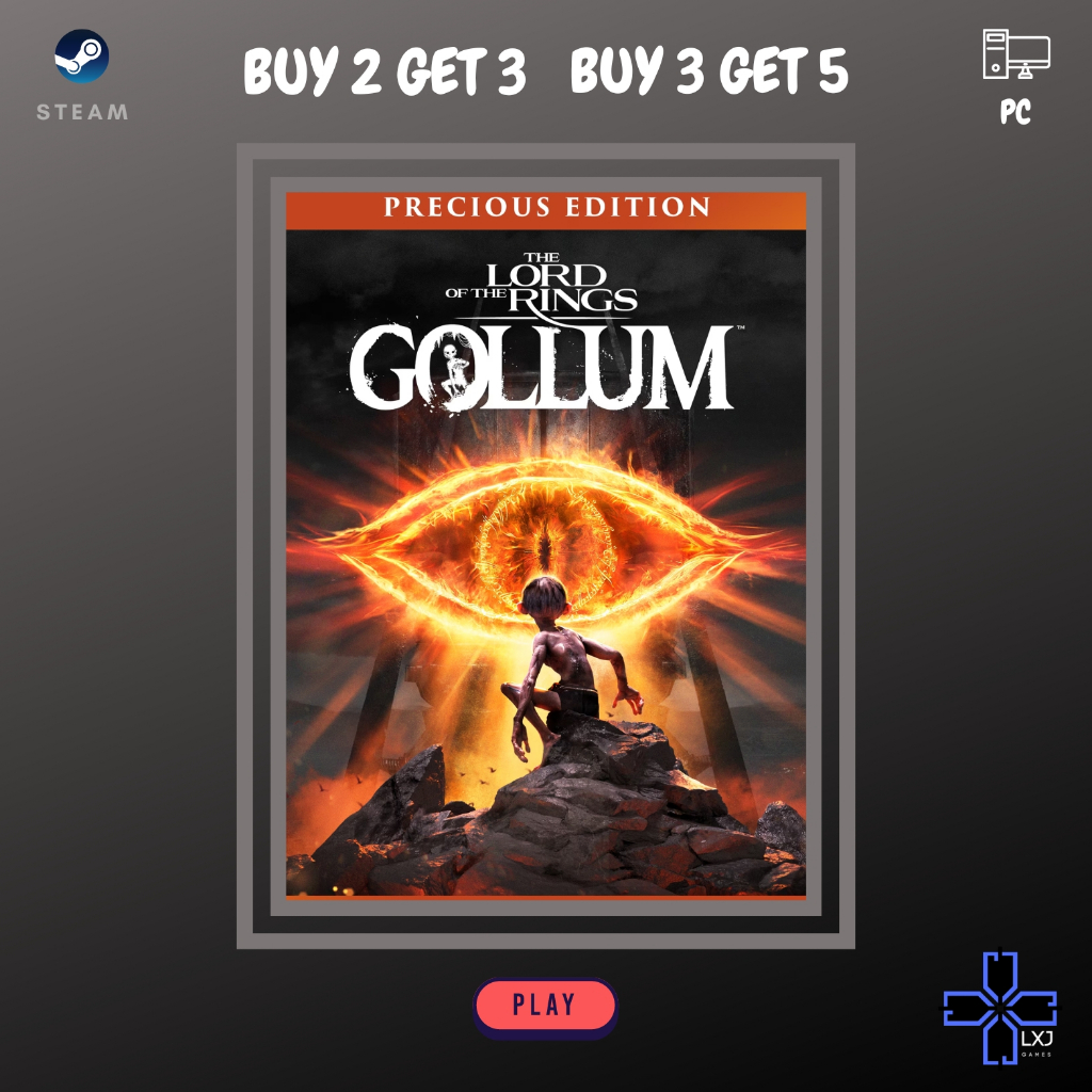 Jual The Lord of the Rings Gollum Precious Edition PC Original | Shopee ...
