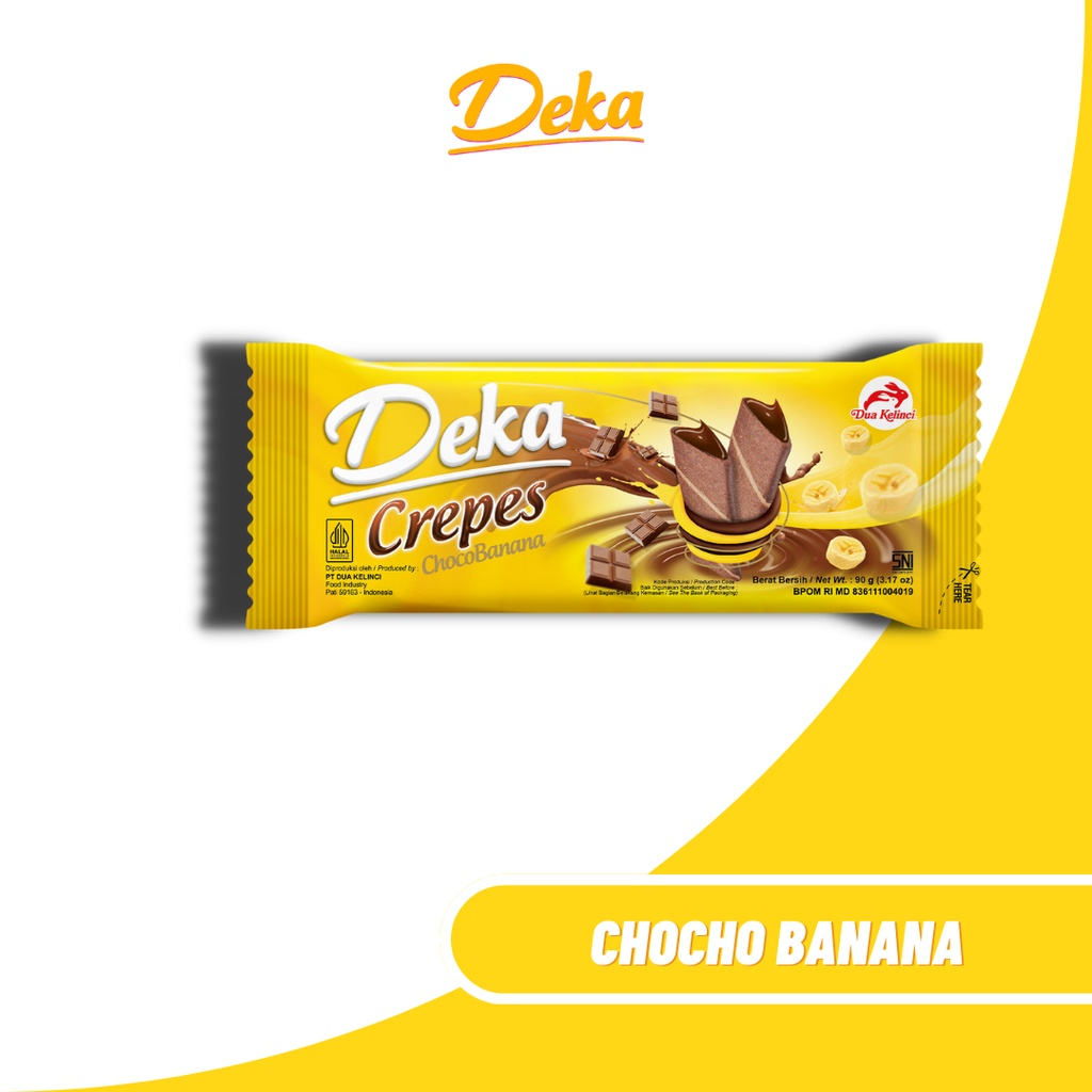 Jual Deka Crepes Choco Banana 90 g | Shopee Indonesia