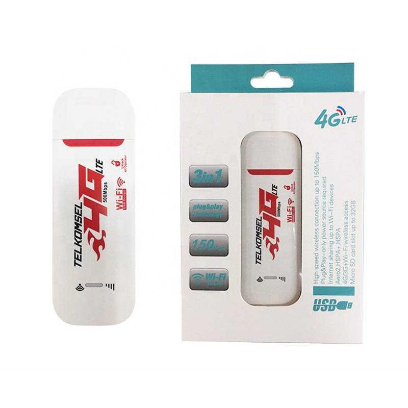 Jual Modem Wifi Mifi 4G LTE Modem USB 500mbps Unlock /Modem Usb 4G ...
