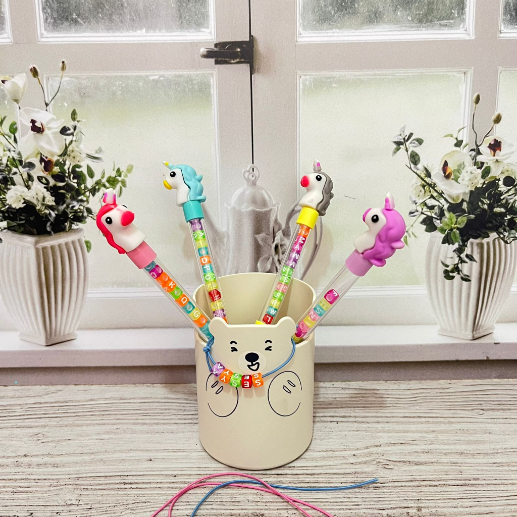 Jual Pulpen Unicorn DIY gelang / Pen Kekinian model kuda poni Unik ...