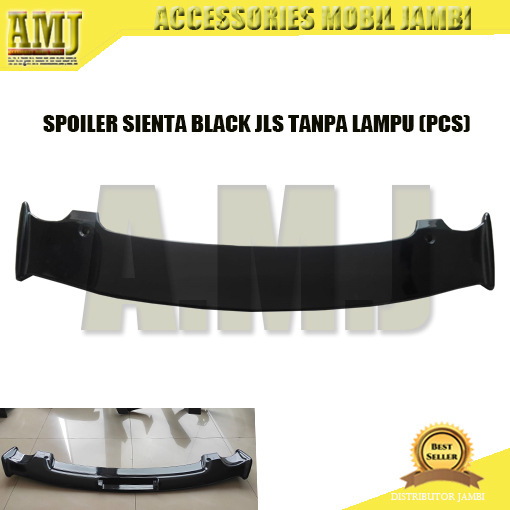 Jual SPOILER SIENTA BLACK JLS TANPA LAMPU (PCS) - TOPI BELAKANG INNOVA ...