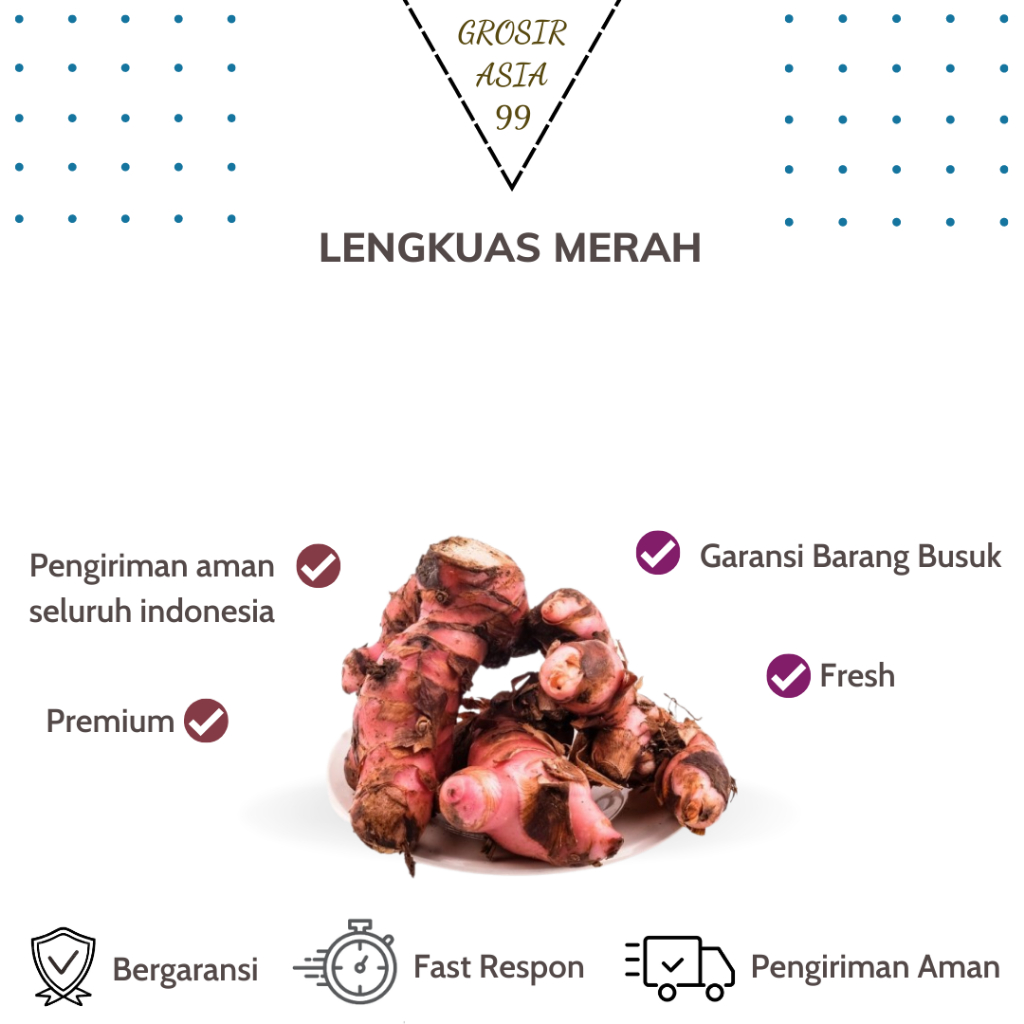 Jual Lengkuas Merah Segar Fresh Quality Terbaik 500 Gr | Shopee Indonesia