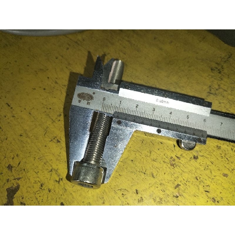 Jual Baut L M10 x 80 (8cm) drat halus 1.25 stainless 304 A2-70 | Shopee Indonesia