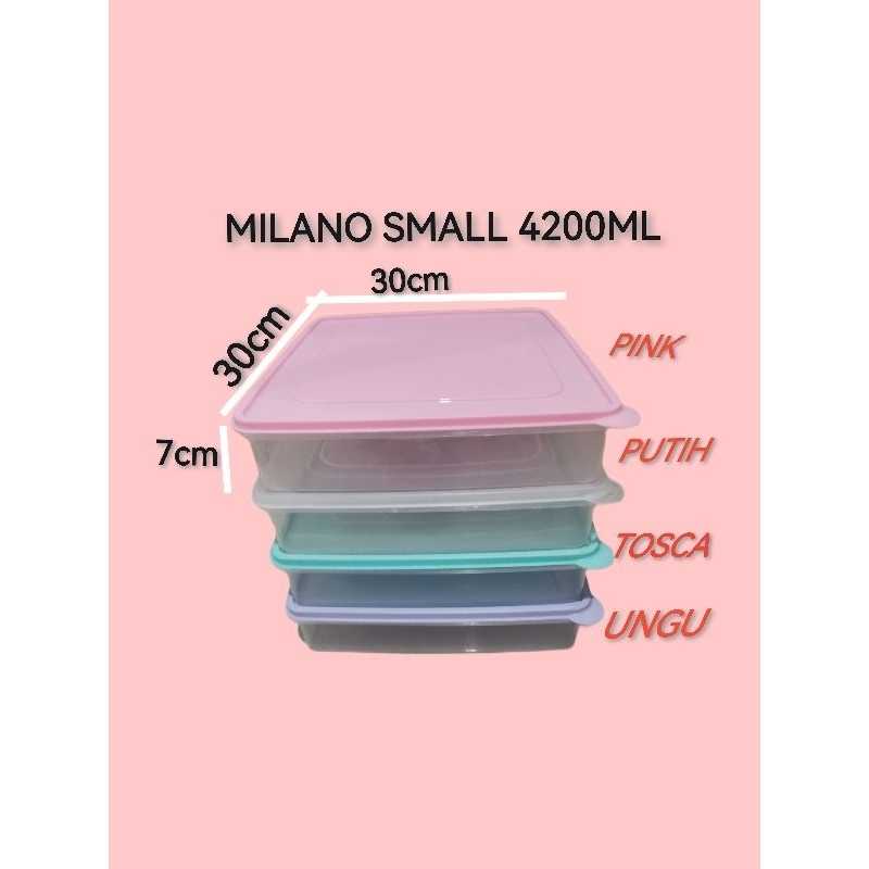 Jual TEMPAT DONAT 4200ML TEMPAT KUE TEMPAT ROTI MILANO FOOD CONTAINER ...