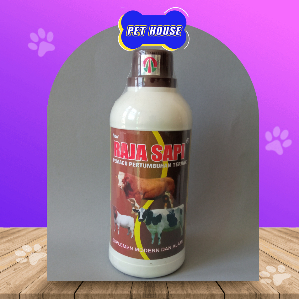Jual RAJA SAPI SYRUP 500ML - SUPLEMEN PEMACU PERTUMBUHAN TERNAK ...
