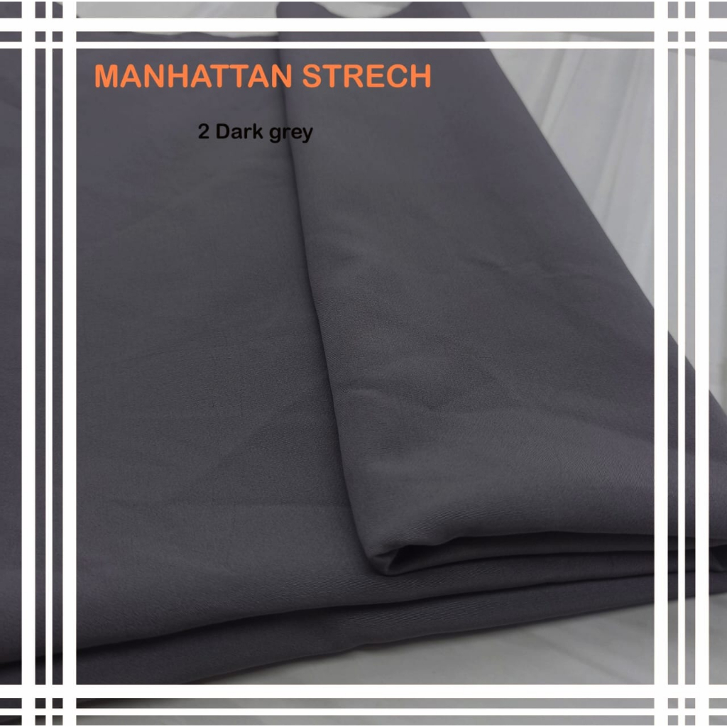 Jual Multi Kain Manhattan strech spandex celana kantor blazer jogger harga per0.5m | Shopee ...