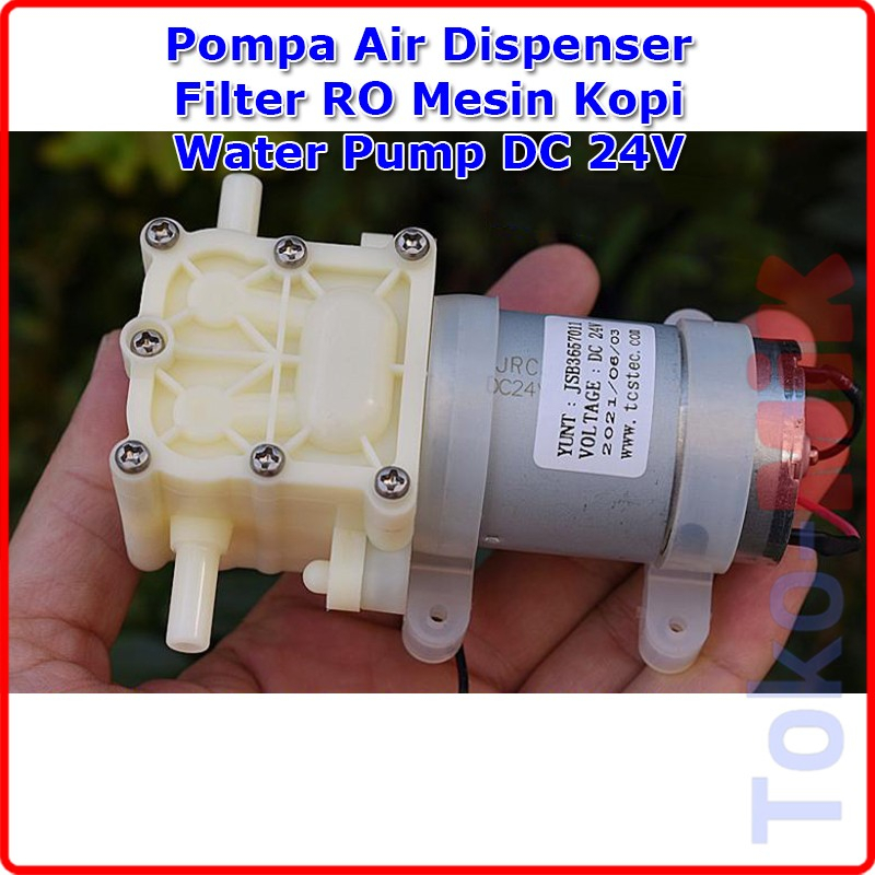 Jual Pompa Air Dispenser Filter RO Mesin Kopi Water Purifer Pump DC 24V ...