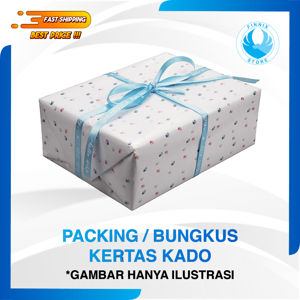 Jual Packing Bungkus Kado / Kertas Kado / Gift Wrap | Shopee Indonesia