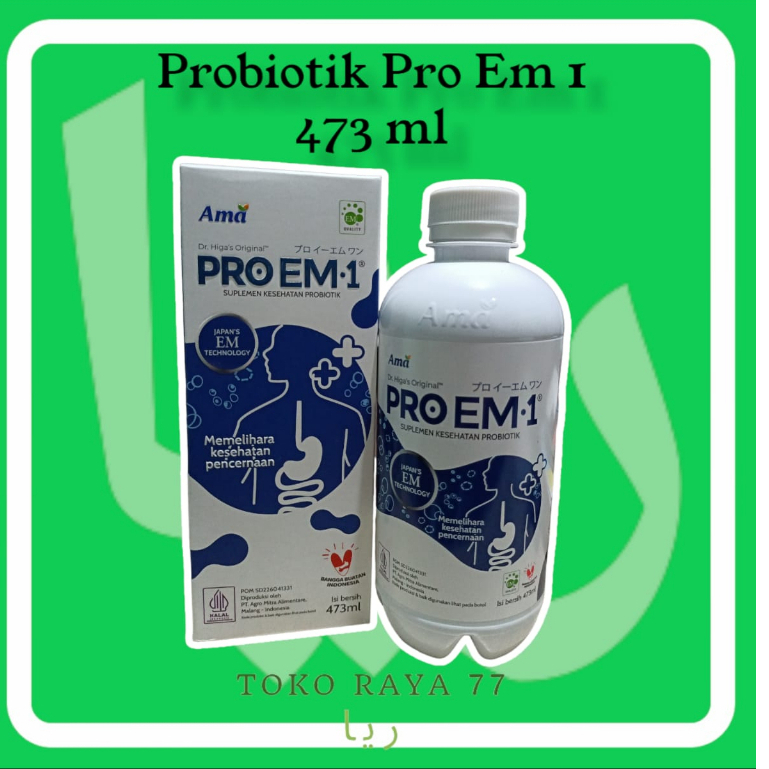Jual Probiotik Pro Em 1 Membantu Melancarkan Pencernaan Dan Menjaga ...