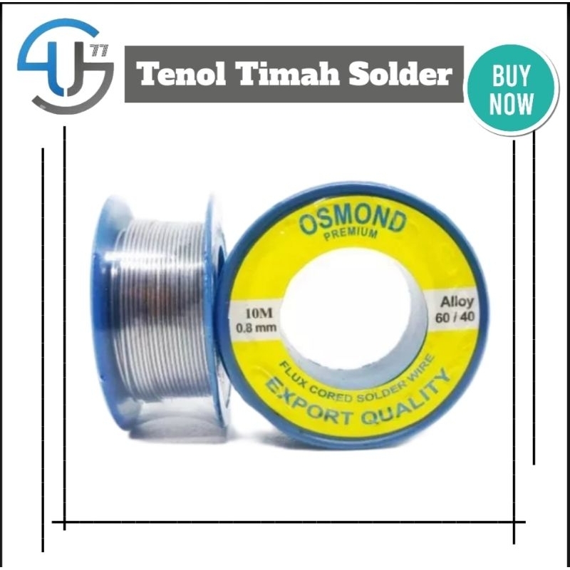 Jual US383 Tenol Timah Solder OSMOND 5 Meter Export Quality By Toko ...