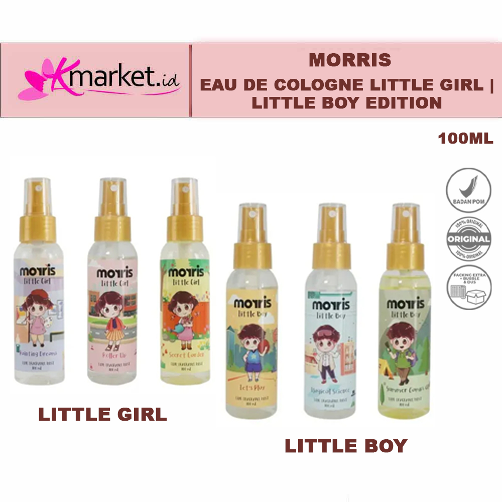 Jual Morris Parfum Anak Cowok Little Boy Fine Fragrance Mist | Anak ...