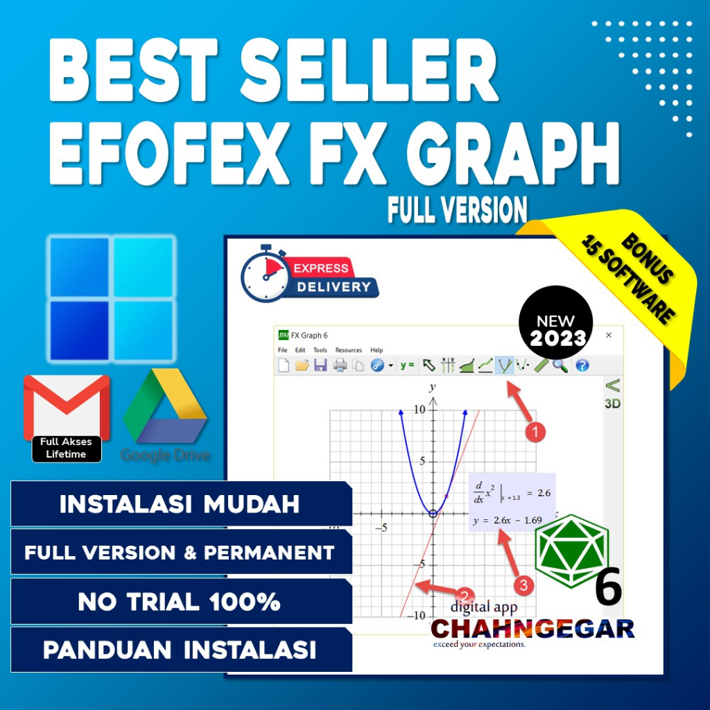 Jual Software Efofex FX Graph 6 Full Lisensi Lifetime Program Grafik ...
