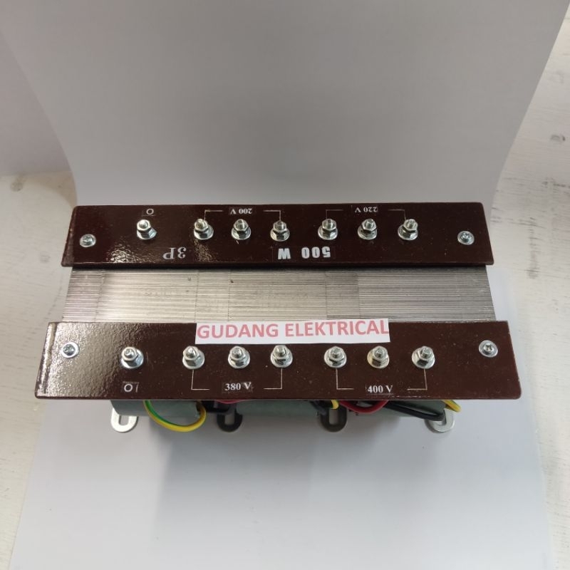Jual Trafo Step Up Down Auto 3 Phase 380V/400V - 200V/220V 500 W | Shopee Indonesia