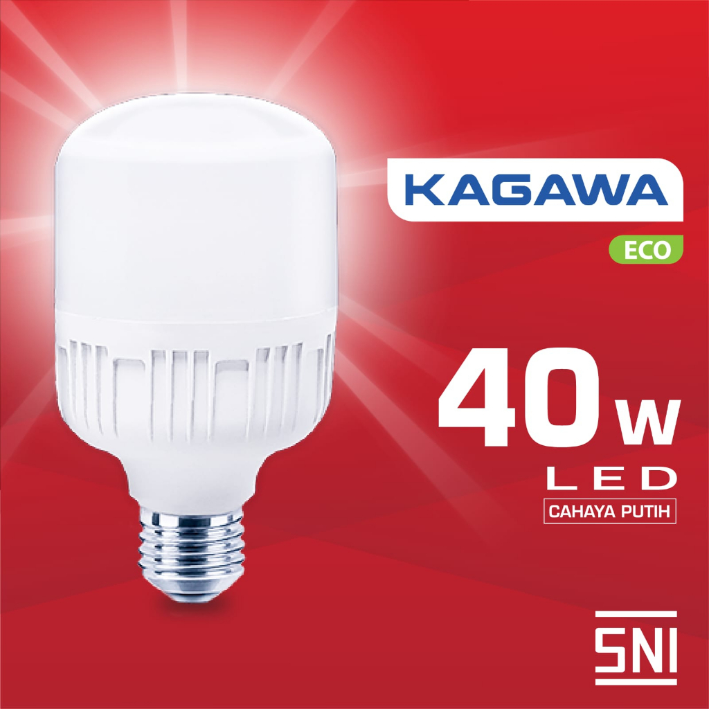 Jual Lampu LED Kagawa Eco Capsule 40 Watt Ekonomis Super Murah | Shopee ...