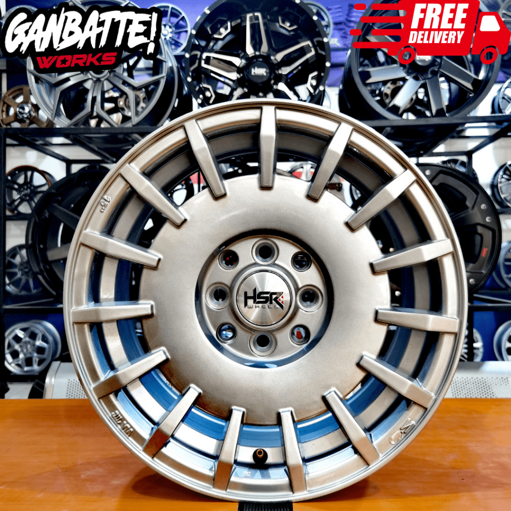Jual VELG MOBIL MODEL RALLY RING 15 LUBANG 4 COCOK UNTUK YANG MAU BUAT ...