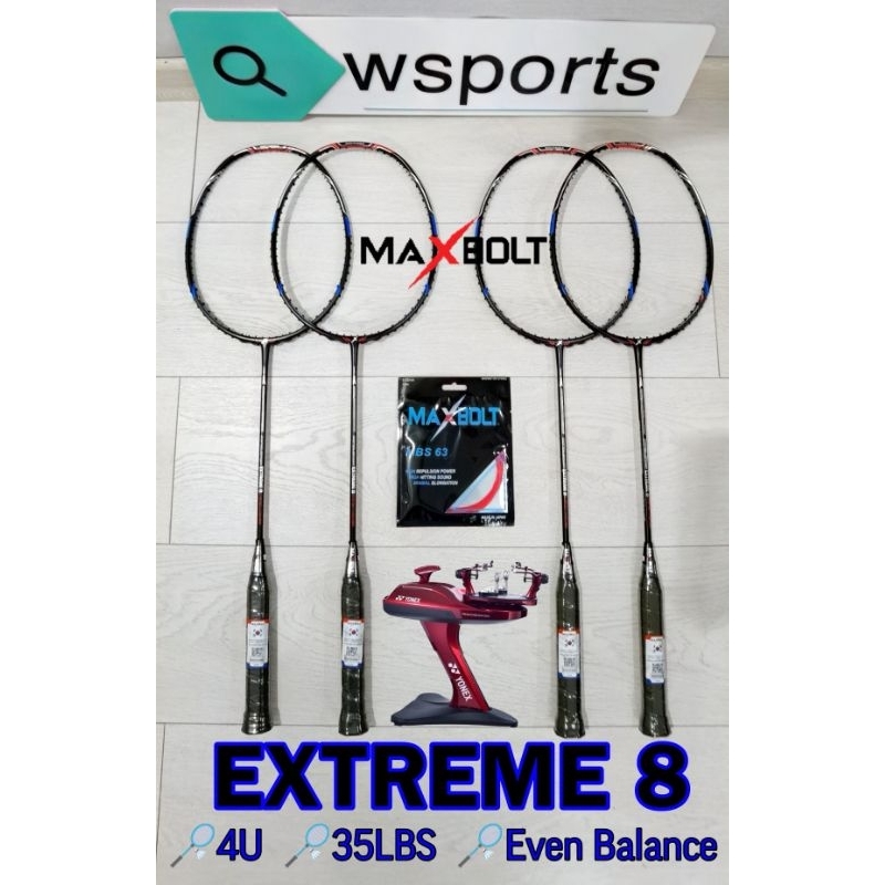 Jual Raket Badminton Maxbolt EXTREME 8 Original | Shopee Indonesia