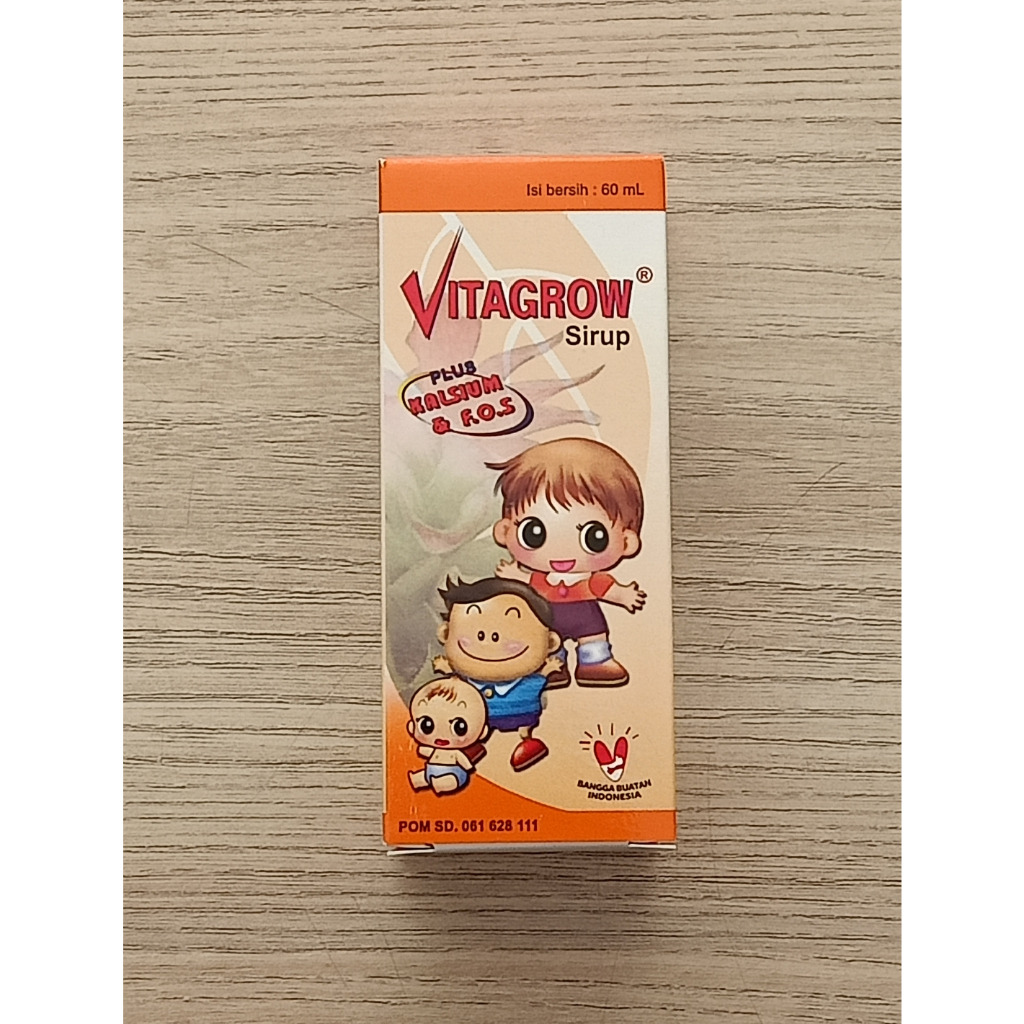 Jual Vitagrow syrup 60 ml - Suplemen anak | Shopee Indonesia