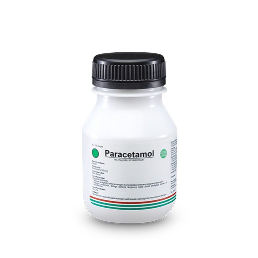 Jual PARACETAMOL 500 MG 100'S TABLET ( PIM BOTOL ) | Shopee Indonesia