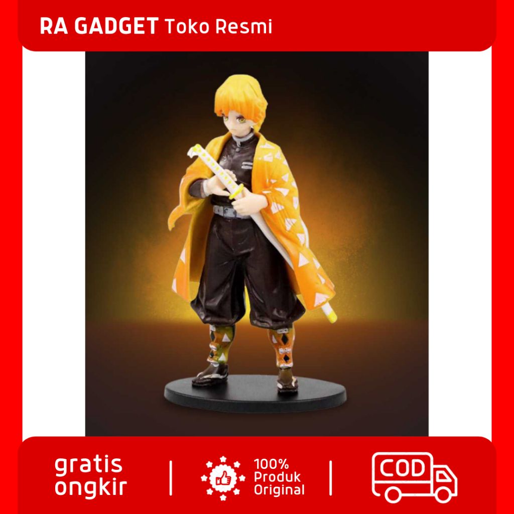 Jual Action Figure Demon Slayer Kimetsu no Yaiba Zenitsu / Patung Anime ...