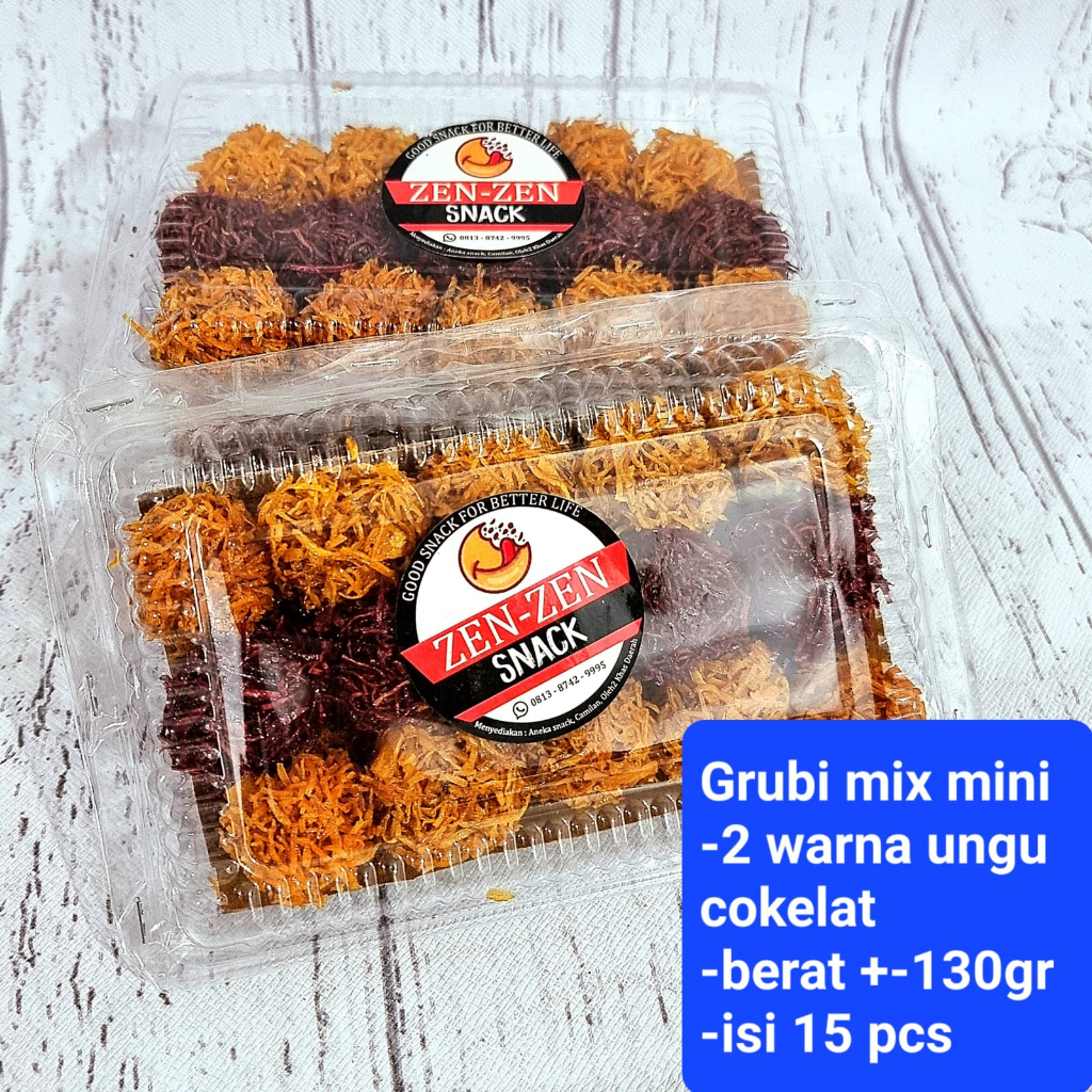 Jual SNACK GRUBI MIX MINI 15PCS | Shopee Indonesia