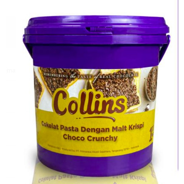 Jual Selai Collins Choco Crunchy 1kg-Selai Choco Crunchy-!!! sameday ...