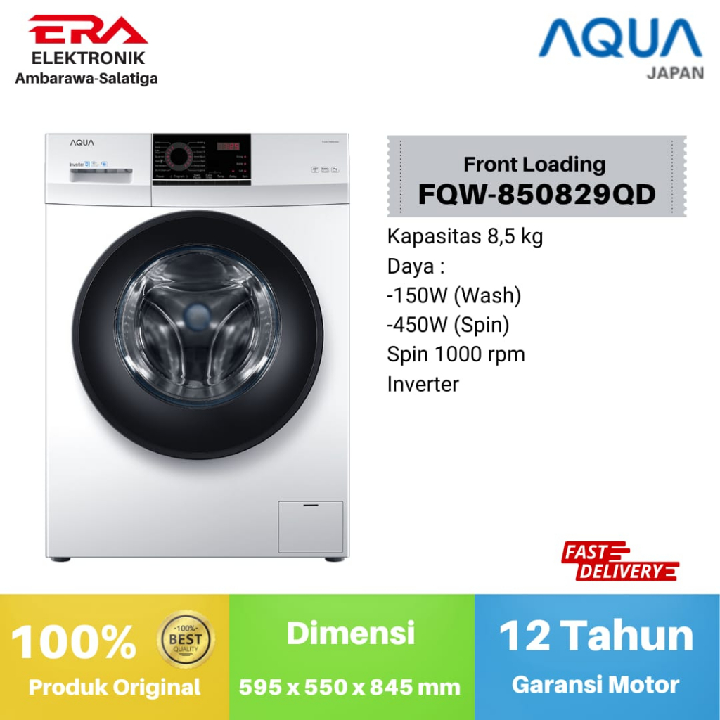 Jual AQUA FQW850829QD / FQW 850829 QD AQUA MESIN CUCI 1 TABUNG | Shopee ...