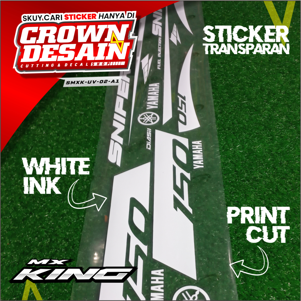 Jual Striping UV MX KING Stiker Striping Transparan MX King Racing ...