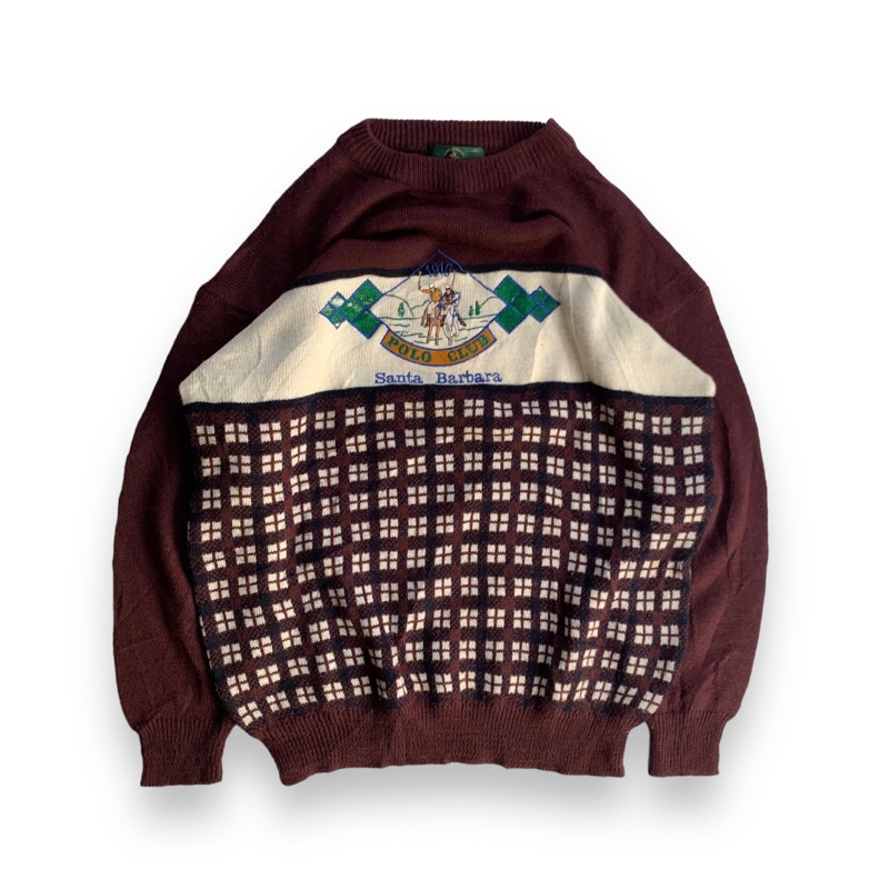 Jual KNITWEAR CARDIGAN VINTAGE 3D PATTERN/SWEATER RAJUT/SWEATER MOTIF ...