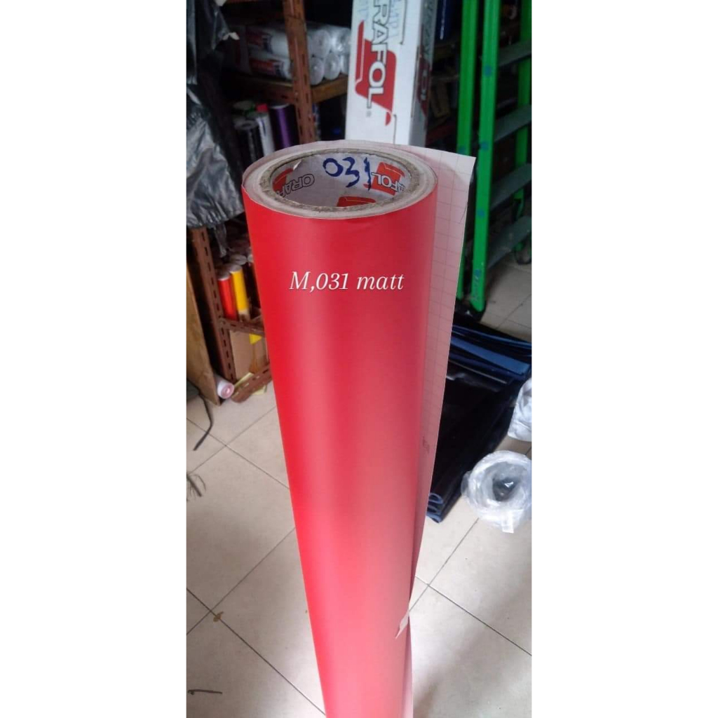 Jual Stiker Oracal Merah Dof melayani grosiran dan eceran CoD (s&k ...