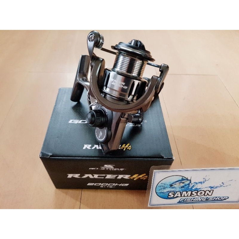 Jual reel go strike racer hg 2000 versus racer 2000 hg racerhg ukuran 2000hg spinning ratio 7 ...