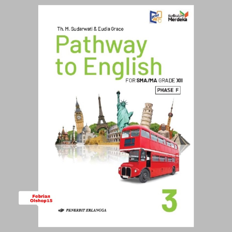 Jual BUKU PATHWAY TO ENGLISH SMA/MA KELAS 12 (XII) KURIKULUM MERDEKA ERLANGGA | Shopee Indonesia