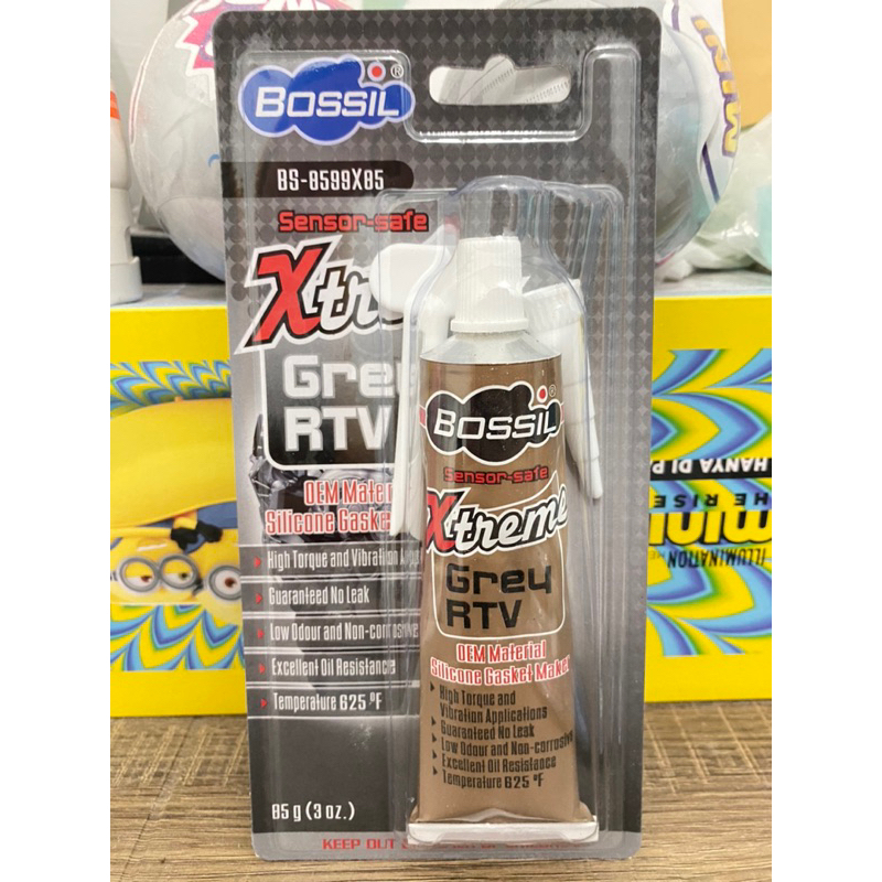 Jual Lem Bossil Xtreme Grey RTV 85gr | Lem pelekat Xtreme cocok untuk ...