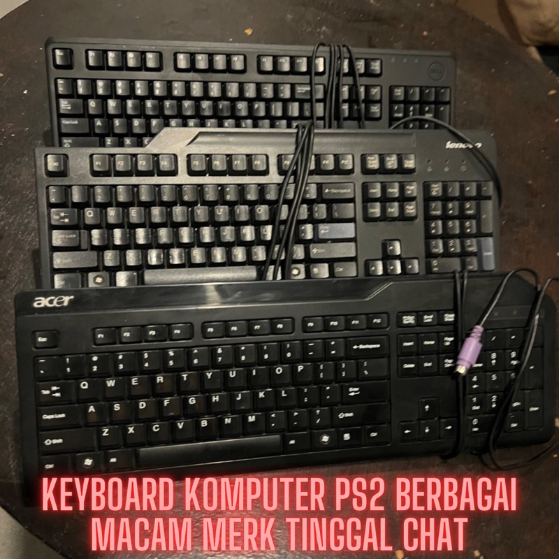 Jual Keyboard Komputer Pc Ps2 Shopee Indonesia