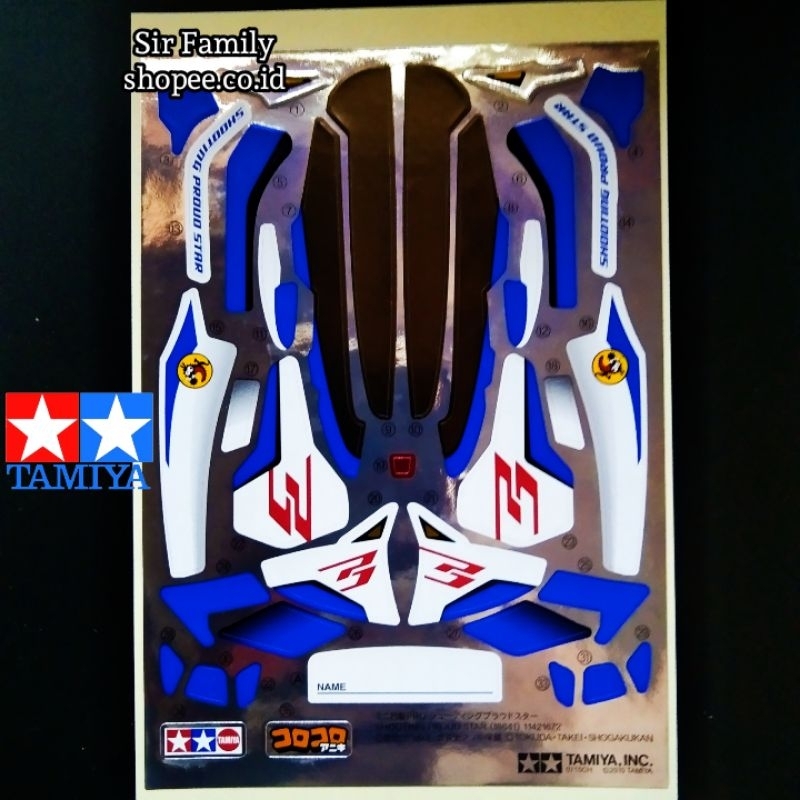 Jual Original Tamiya Sticker Shooting Proud Star | Shopee Indonesia