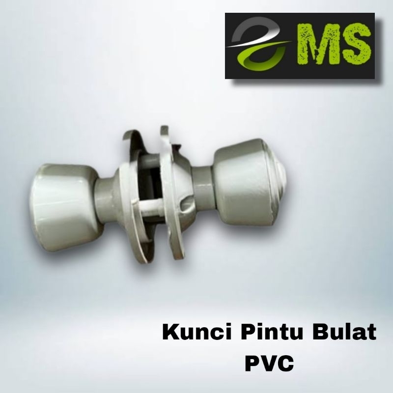 Jual Kunci Pintu Bulat Pvc / Kunci Pintu Bulat Kamar Mandi / Kunci ...