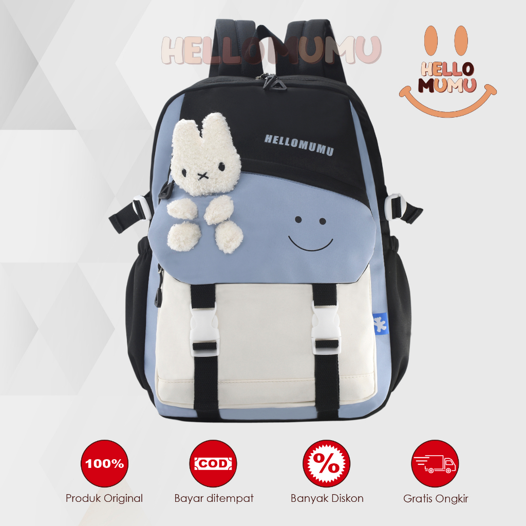 Jual Hellomumu Backpack NAOMI BAG - HM274 | Shopee Indonesia