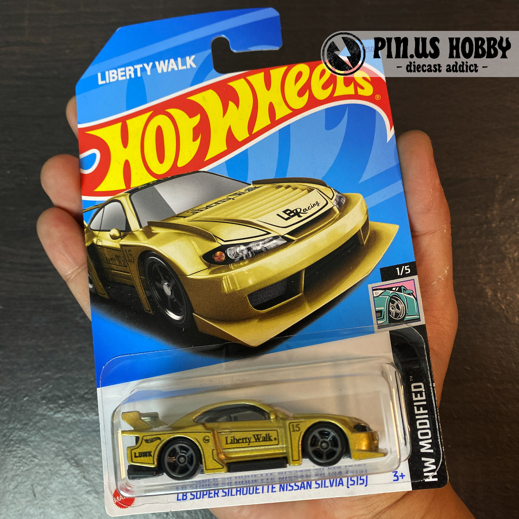 Jual HOT WHEELS LB SUPER SILHOUETTE NISSAN SILVIA S15 GOLD ORIGINAL HOT ...