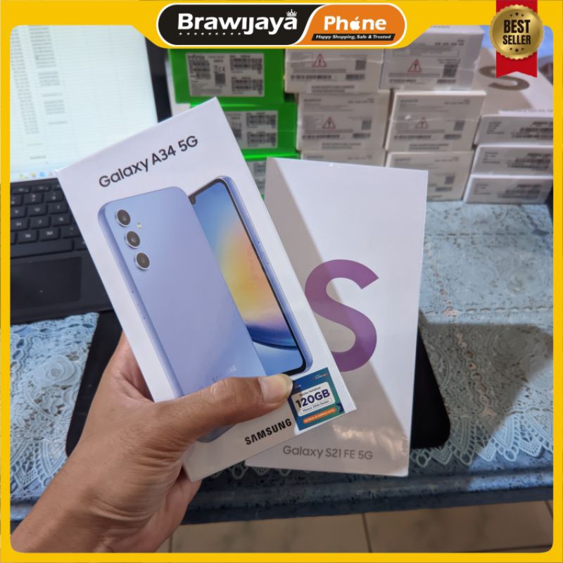 Jual Samsung Galaxy A34 5G 8/128, 8/256 Garansi Resmi | Shopee Indonesia