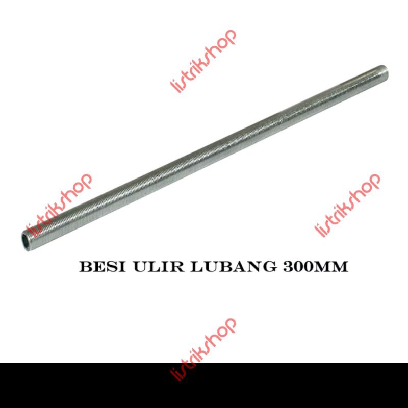 Jual Besi Ulir Lubang Tabung Drat 10mm Panjang 30cm | Shopee Indonesia
