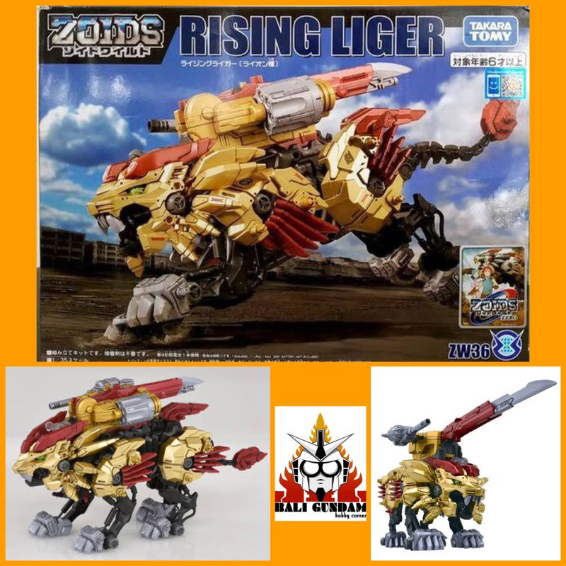 Jual ZOIDS RISING LIGER TAKARA TOMY MODEL KIT Bali Gundam Hobby Corner ...