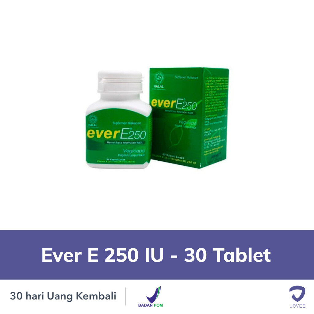 Jual Ever E 250 IU - 30 Tablet - JOVEE | Shopee Indonesia