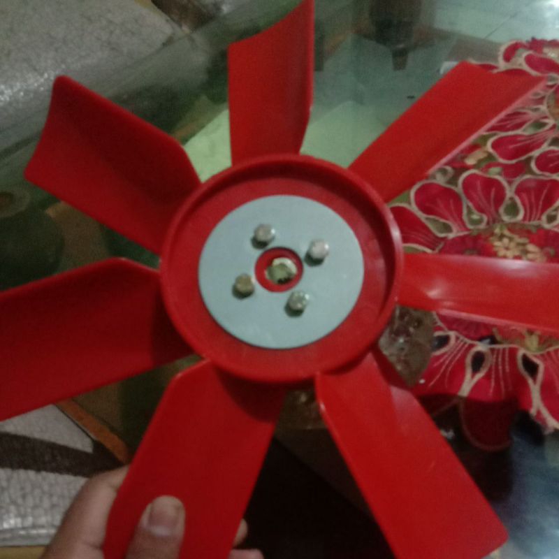 Jual kipas radiator/perontok + plat besi + baud M6 4 pcs | Shopee Indonesia