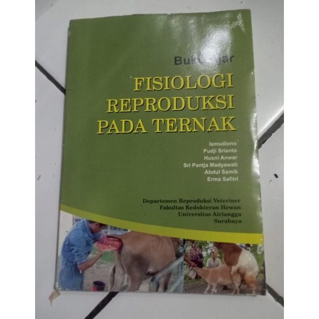 Jual Buku ajar FISIOLOGI REPRODUKSI PADA TERNAK | Shopee Indonesia