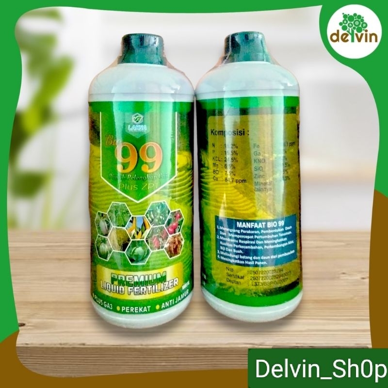 Jual NPK BIO 99 Premium 1 liter | Boster Buah & Daun | Shopee Indonesia