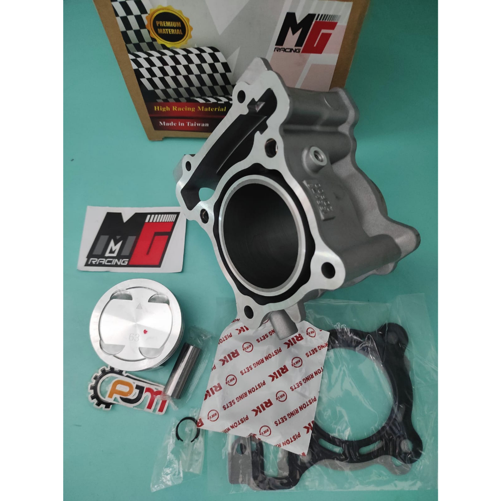 Jual BLOK SEHER CYLINDER BLOK N MAX NMAX AEROX WR155 LEXI 63MM MG ...